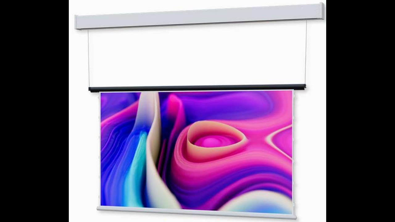Comtevision Floating Projection Screen - YouTube