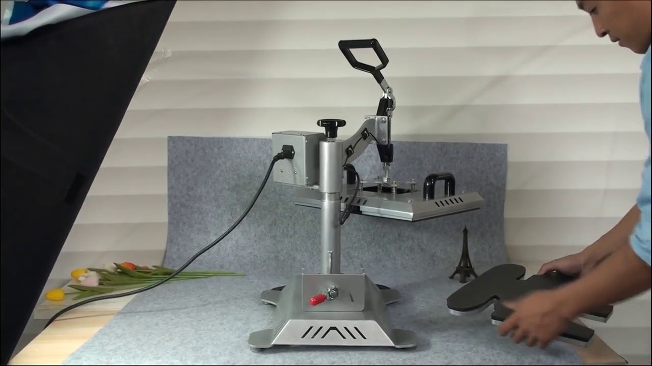 AP1805 Combo Shoe Heat Press Machine - YouTube