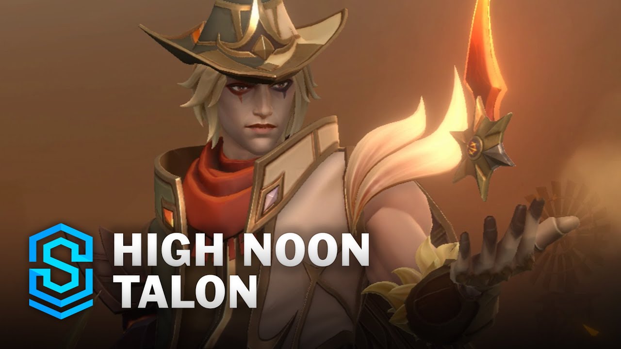 High Noon Talon Wild Rift Skin Spotlight - YouTube