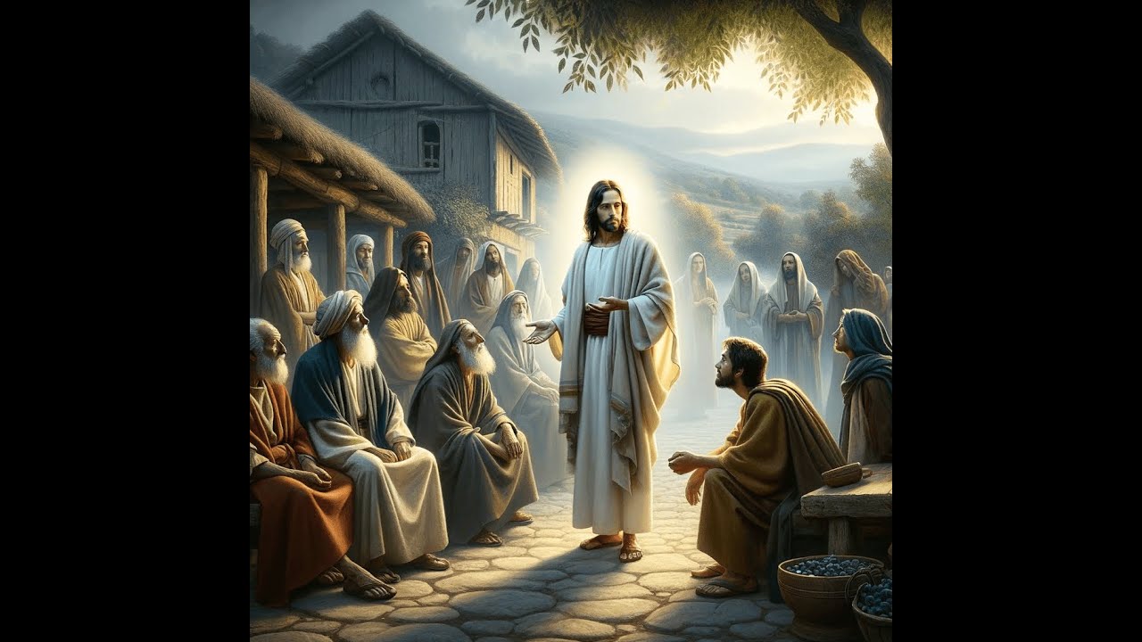 Mark Chapter 2 Jesus heals, dines with tax collectors and sinners - YouTube