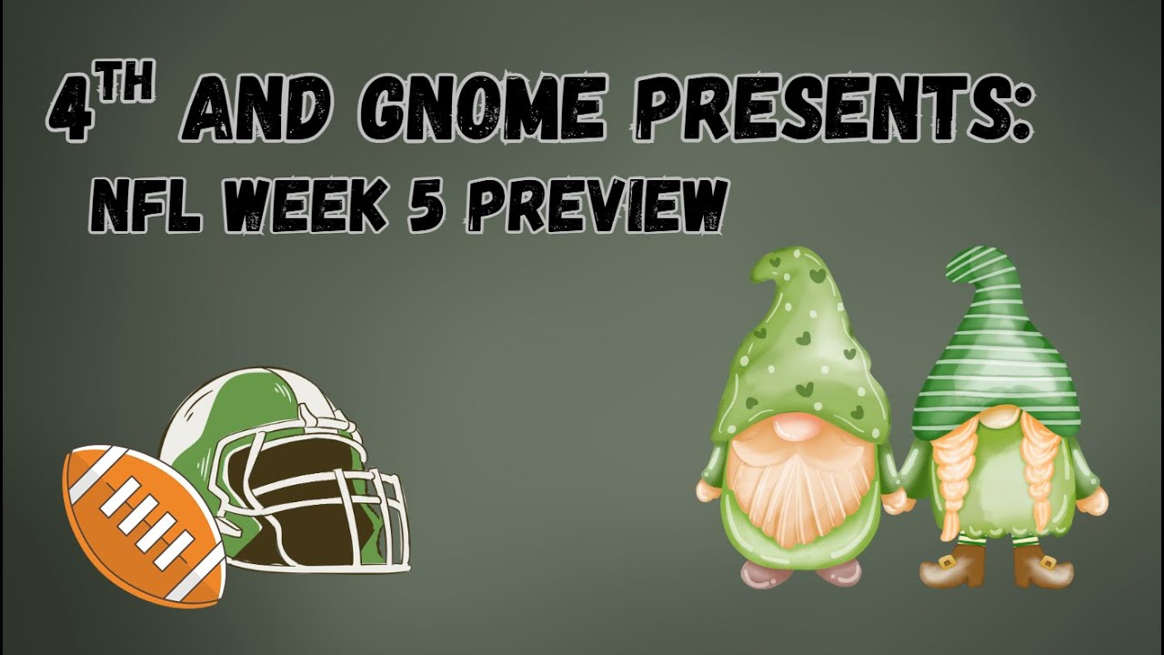 49ers Rams, Bucs Seahawks, Chiefs Jags -- NFL 2025 Week 5 Matchup ...
