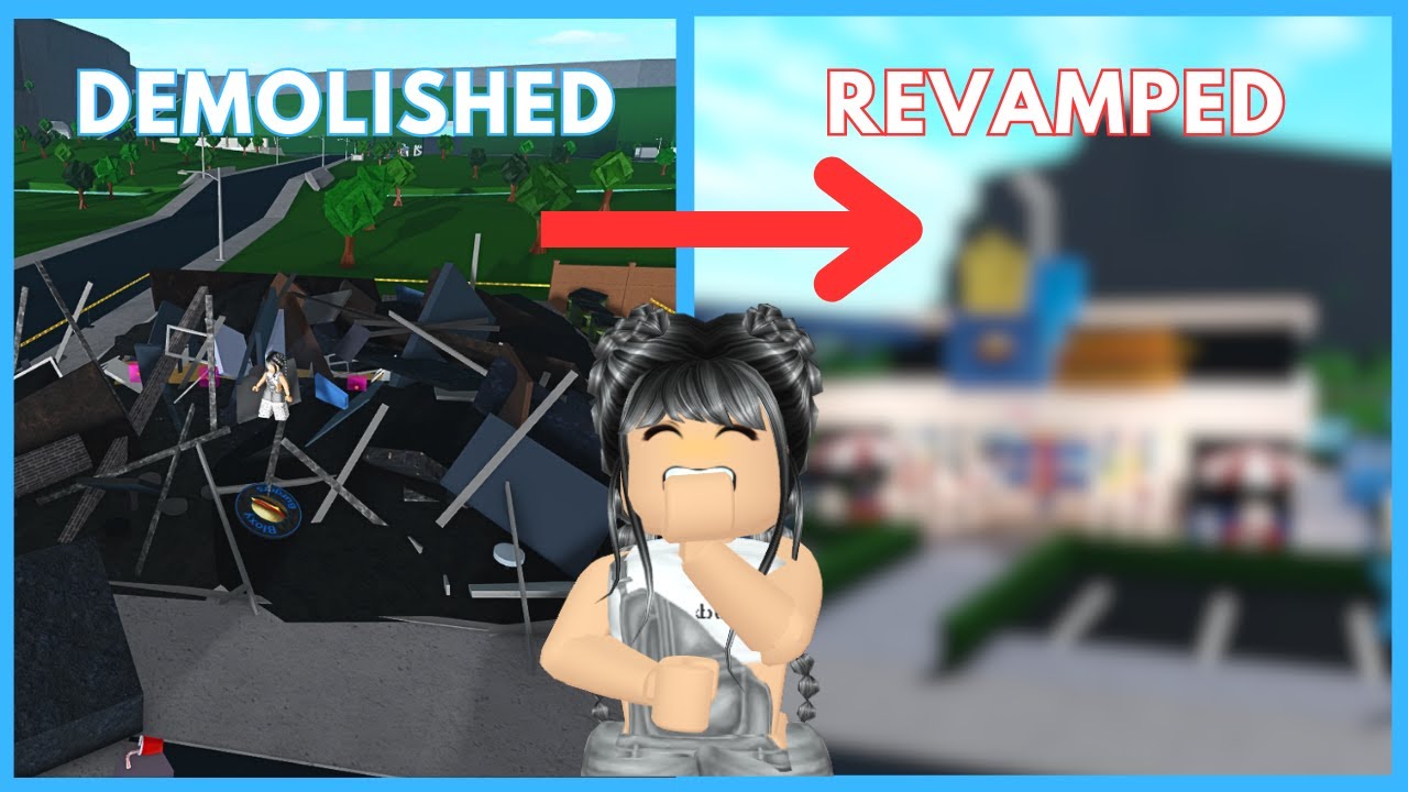 I REVAMPED Bloxy burger before the update 🍔 *W/ DRIVE THRU* | Bloxburg ...