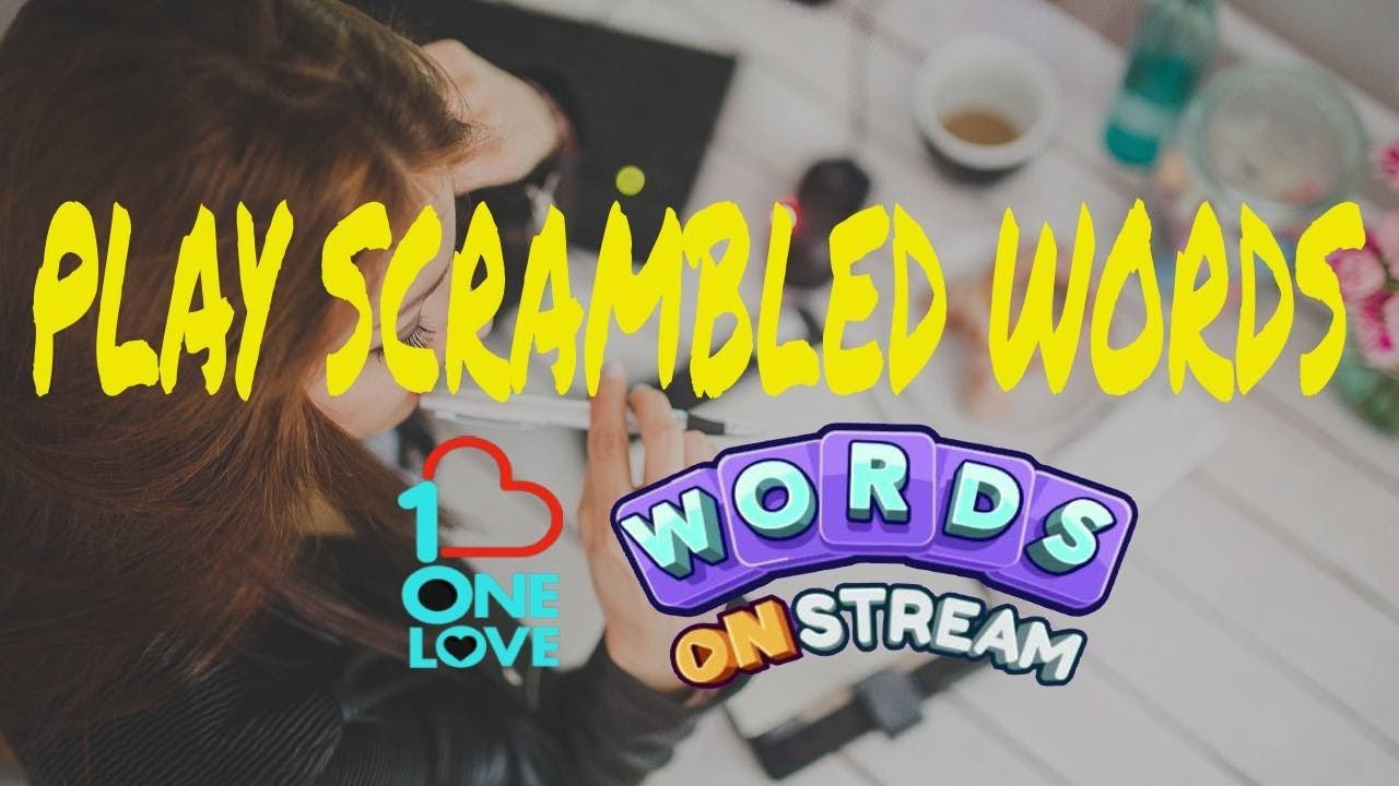 Play Scrambled Words Brain Exercise #wos #wordsonstream #scrambledwords ...