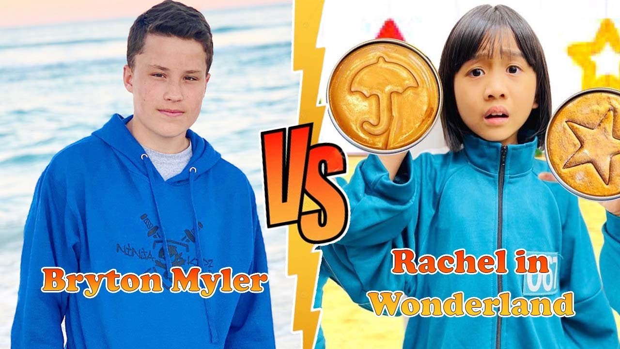Bryton Myler (Ninja Kids Tv) VS Rachel in Wonderland Stunning ...