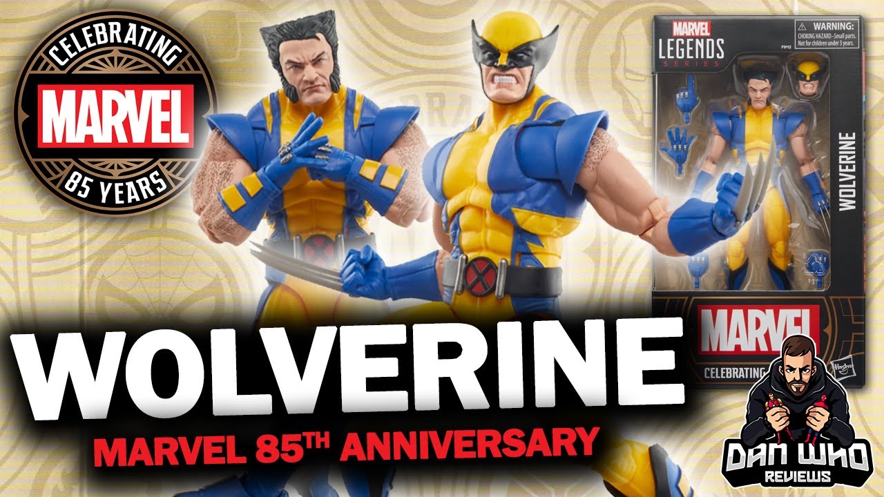 Marvel Legends Wolverine Astonishing X-Men 85 Years Anniversary Review ...