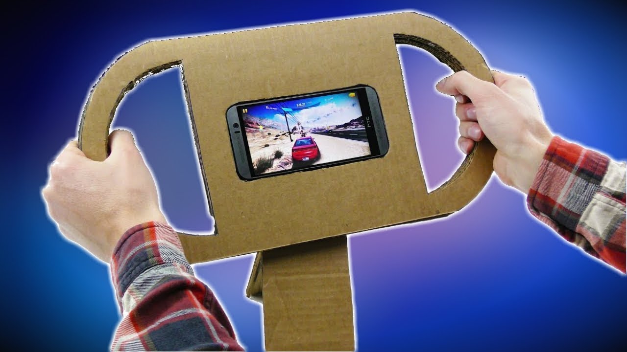 How to Make a Professional Gaming Steering Wheel at Home? - YouTube