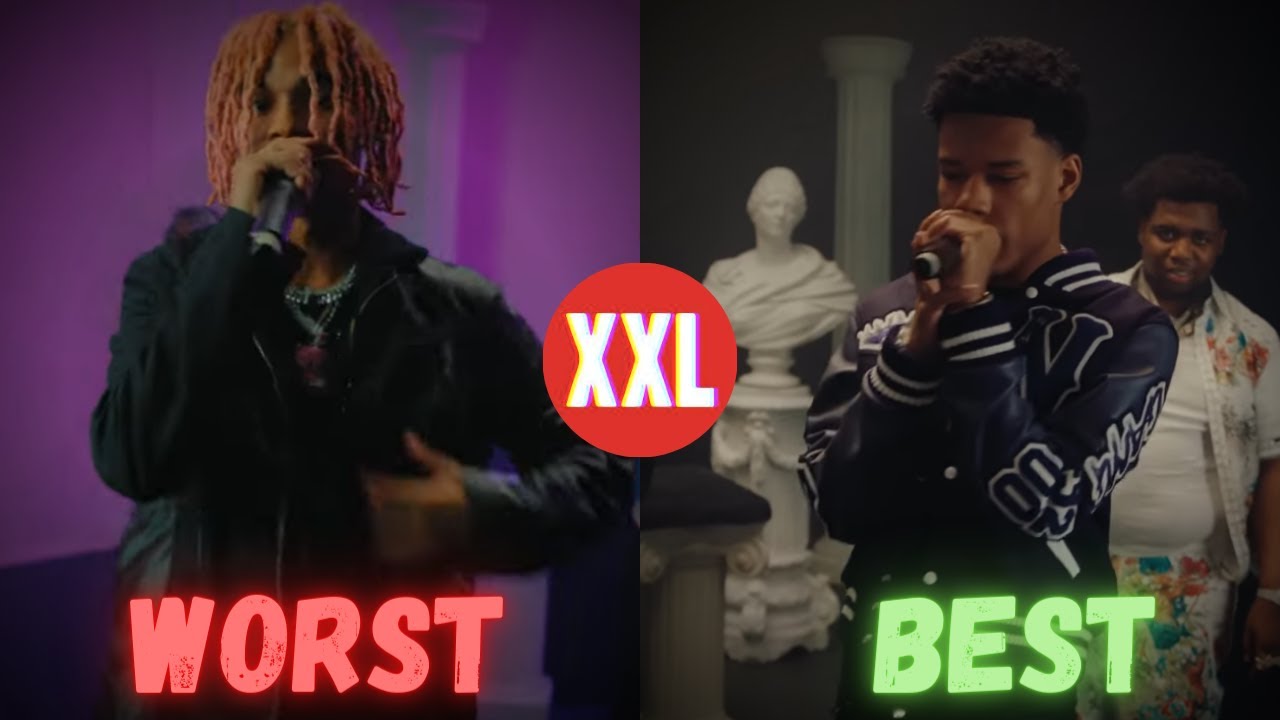Ranking Every 2022 XXL Freshman Cypher Freestyle WORST to BEST - YouTube