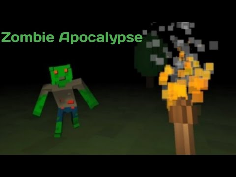 Zombie Apocalypse In Minecraft | Minecraft Command Block tutorial - YouTube