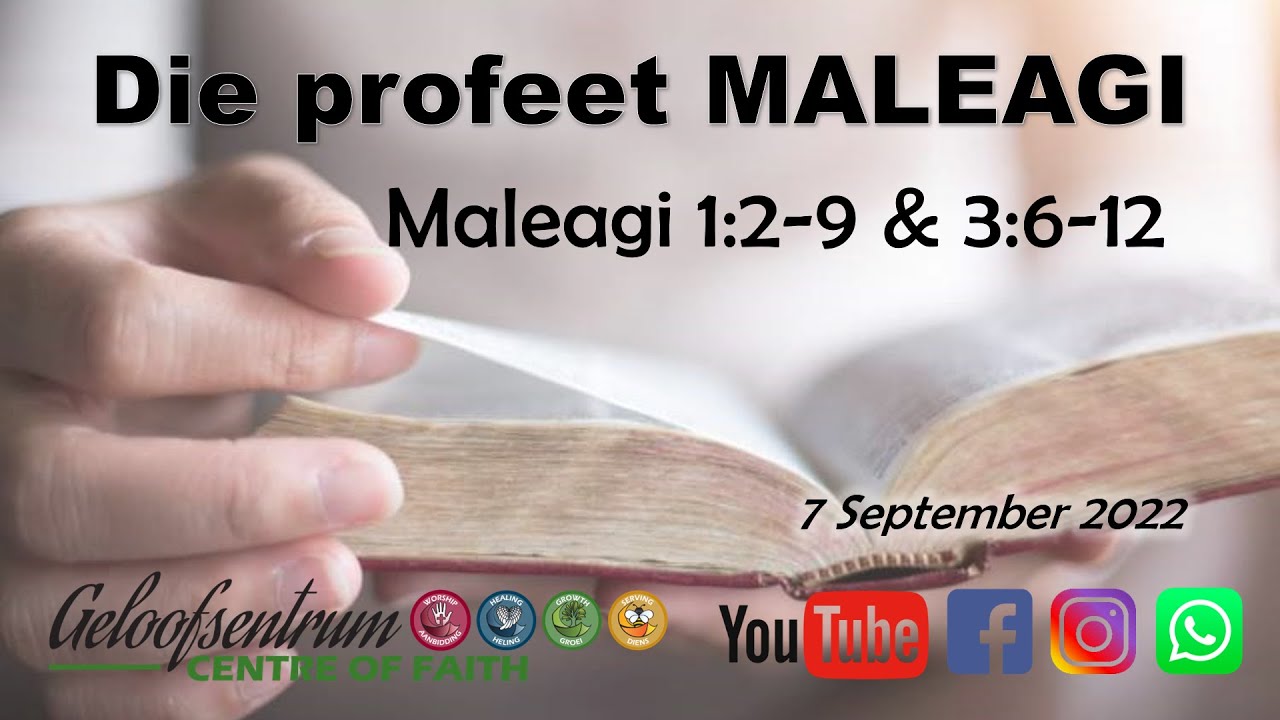 Die Profeet Maleagi - YouTube