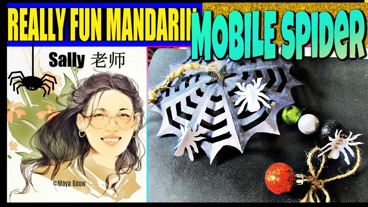 DIY |Paper MOBILE Spider Web| Steps-By-Steps How To Make Mobile ...