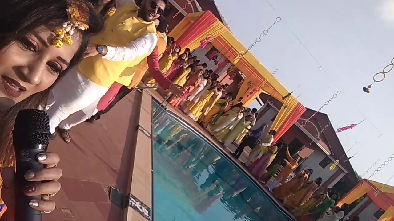 Haldi event wd dj party at Mahabaleshwar - YouTube