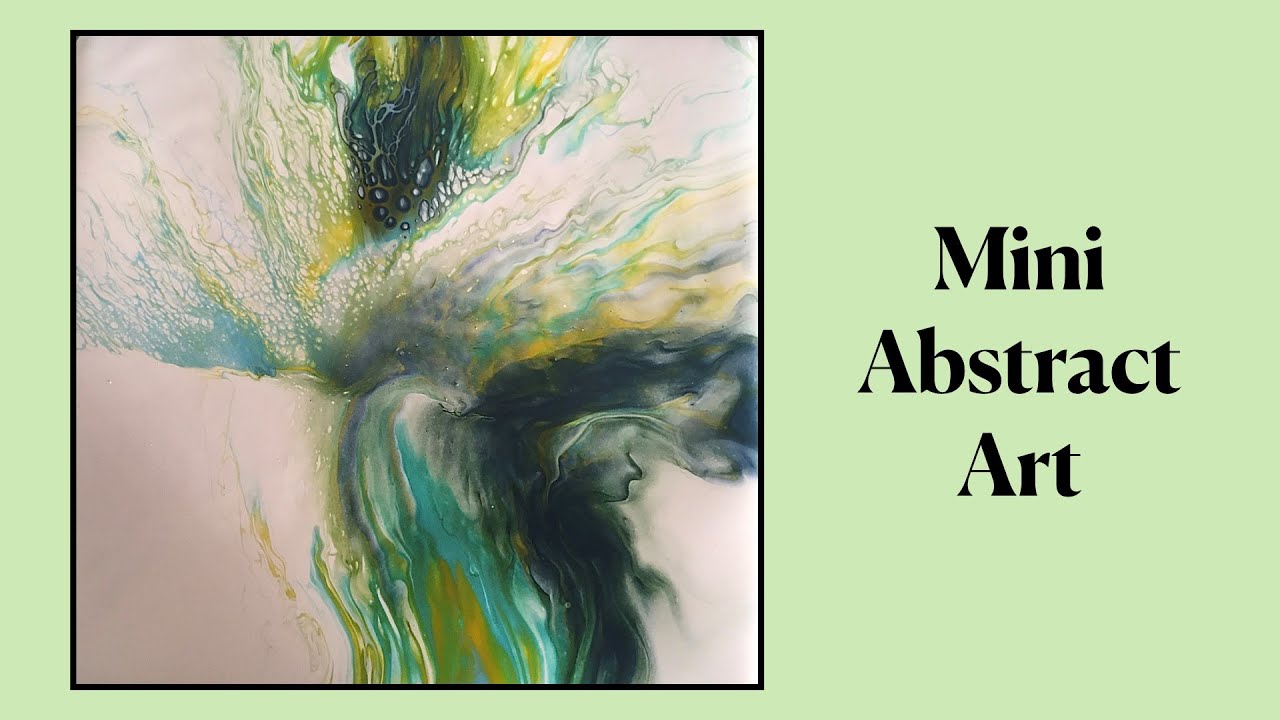 #84 Mini Abstract Art! Functional & beautiful pieces of art that are ...