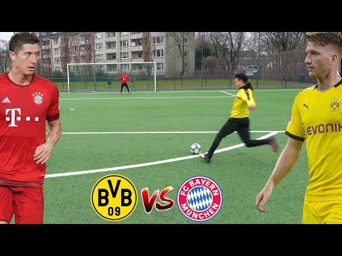 LEWANDOWSKI VS REUS FREISTOß ⚽️CHALLENGE