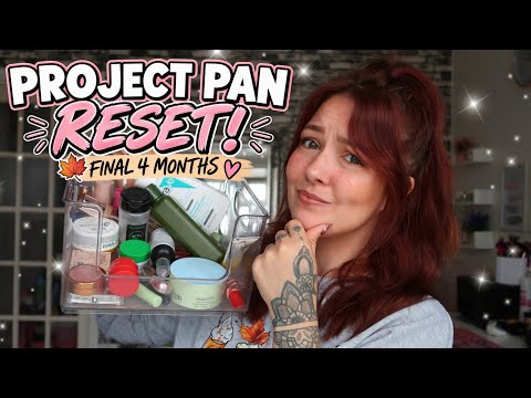 I'M RESETTING MY PROJECT PAN! 😱 | Empties, Decluttering & The Final 4 Months