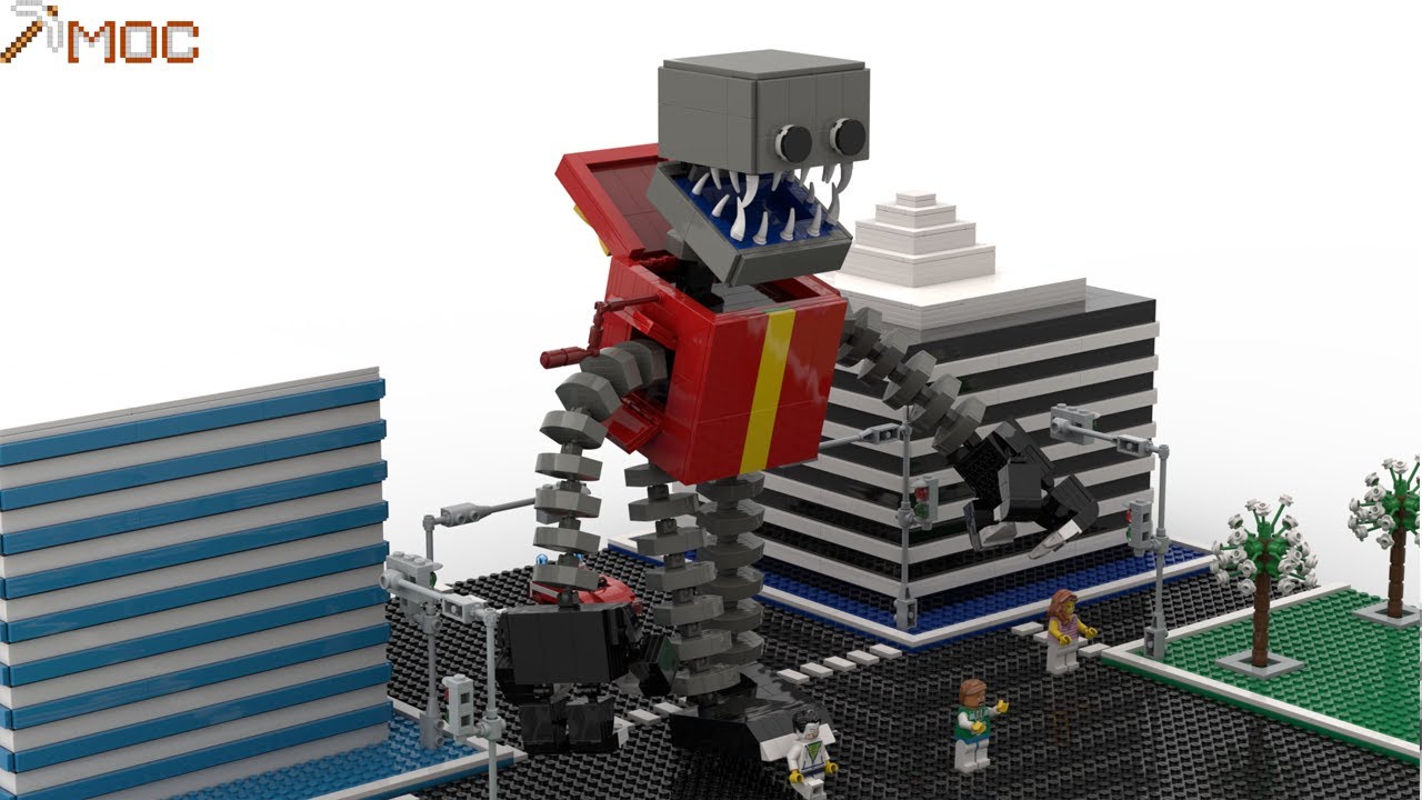 Lego Boxy Boo skin in City | MINER MOC - YouTube