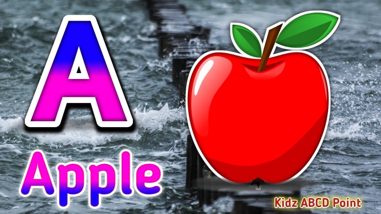 Phonics Song 2 with TWO Words in 3D - A For Airplane - ABC Alphabet ...