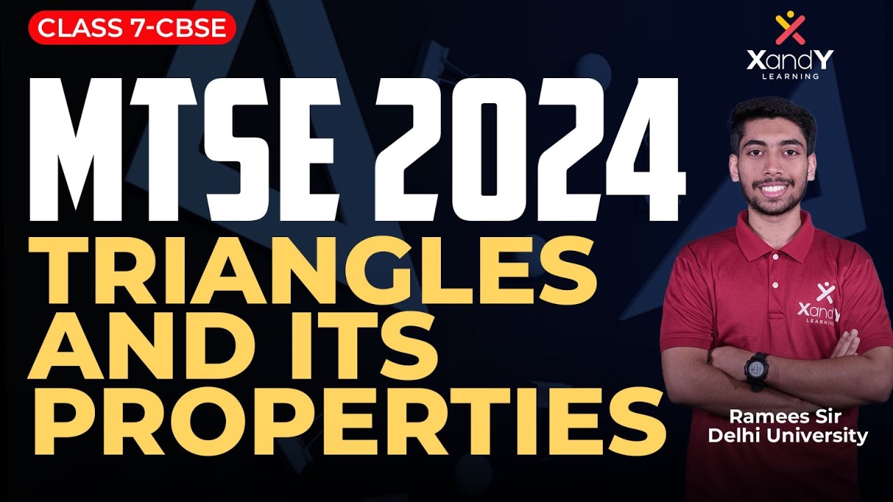 MTSE | Triangles and its properties | Maths Talent Search Examination ...