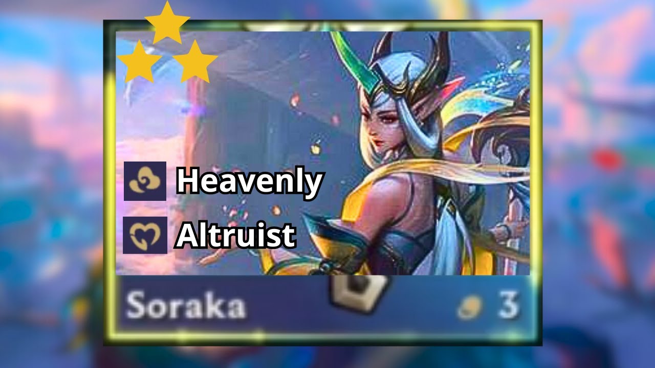 Soraka 3 Star With Manazane Saved My Game ⭐⭐⭐ Teamfight Tactics Set