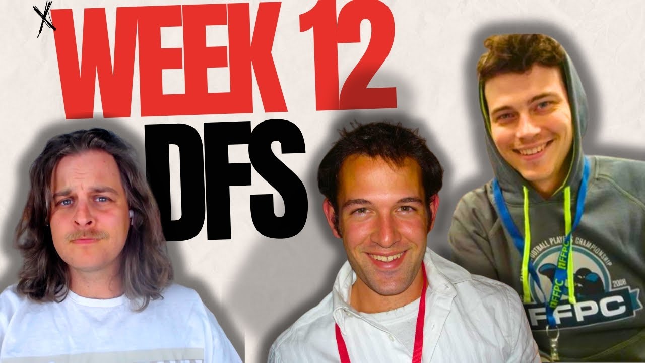 Time To CRUSH Week 12 NFL DFS (Davis Mattek, Pat Kerrane, Neil Orfield ...