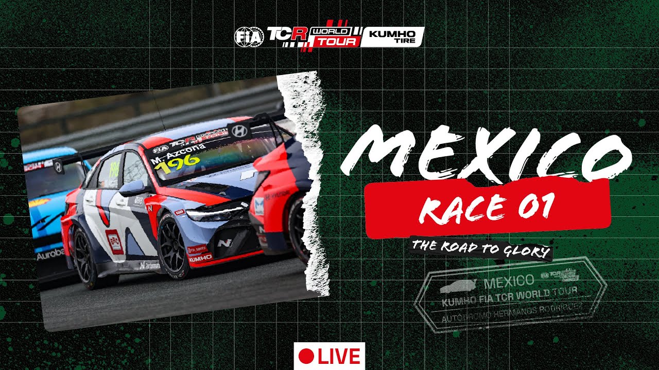 Mexico City | Race 1 | 2025 Kumho FIA TCR World Tour - YouTube