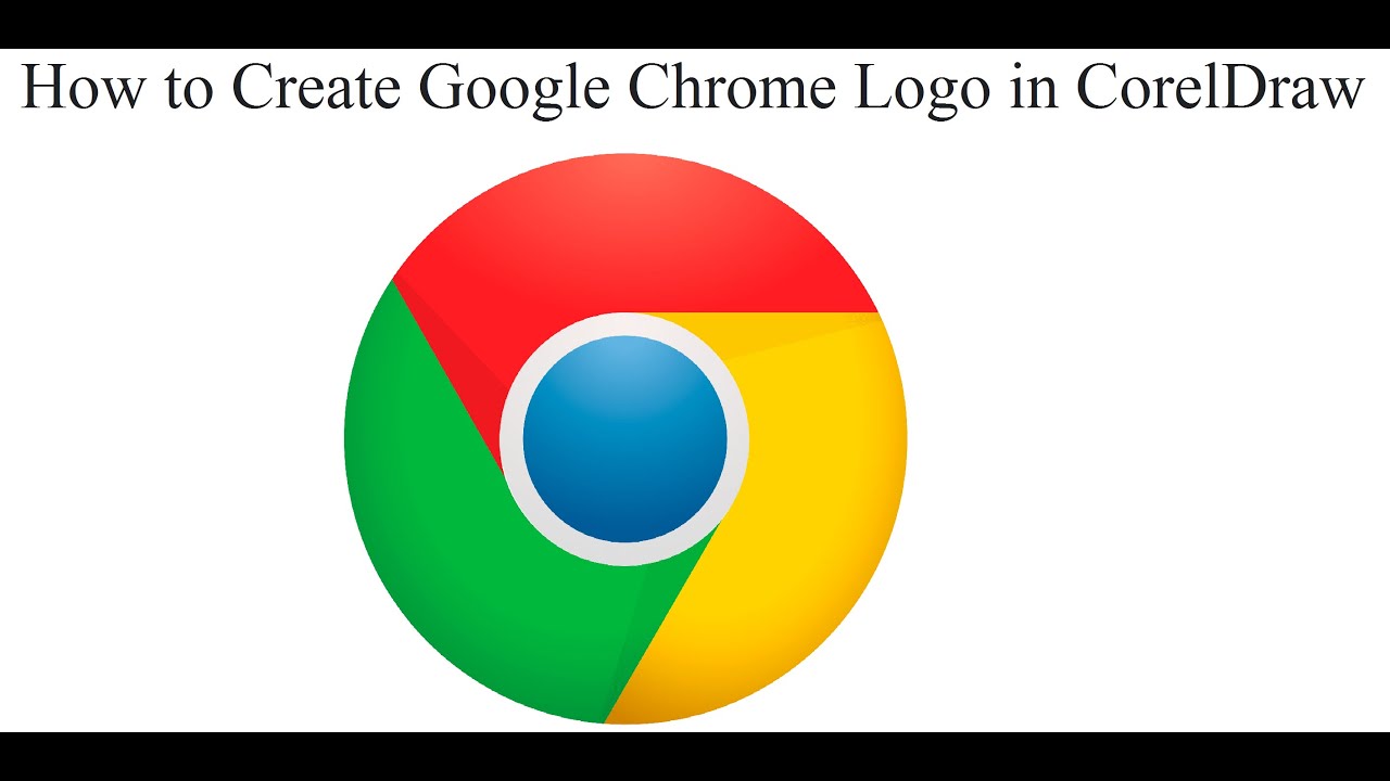 How to create Chrome Logo In CorelDraw? l #chrome l #logo Crome l#Logo ...