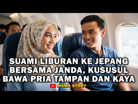 SUAMI LIBURAN KE JEPANG BERSAMA JANDA, KUSUSUL DENGAN MEMBAWA LELAKI TAMPAN DAN KAYA