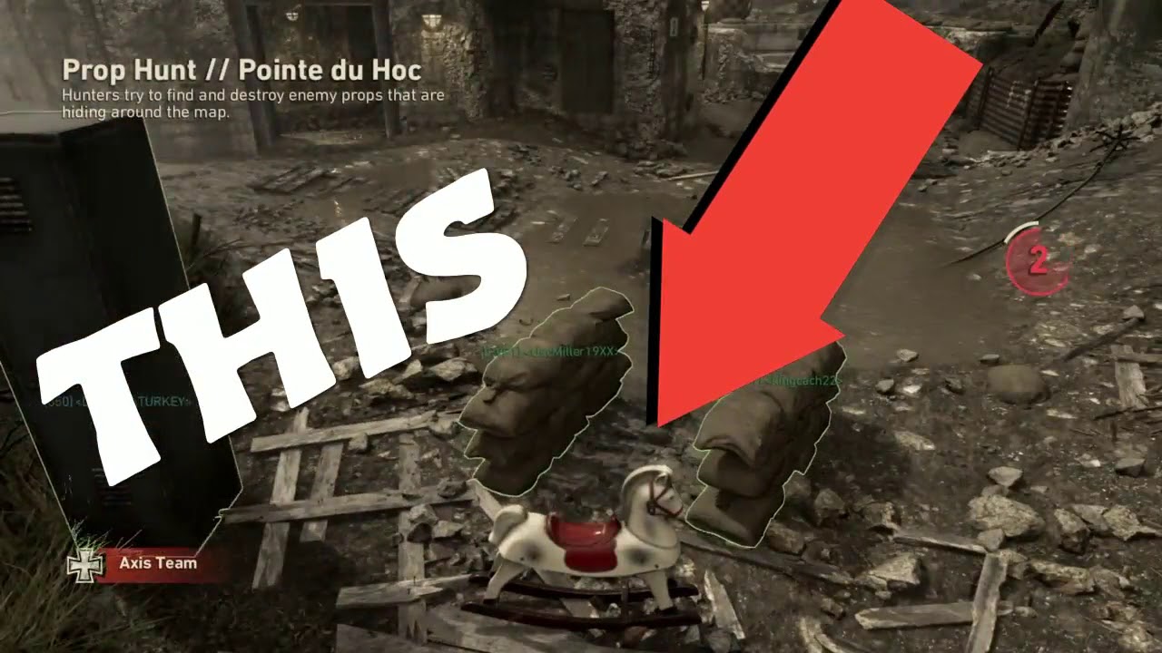 Call of Duty Prop Hunt 1 - YouTube