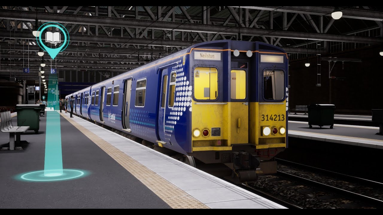 2N02 Glasgow Central - Neilston - Cathcart Circle Line - Class 314 ...