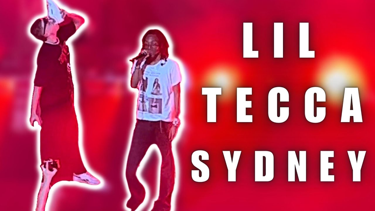 LIL TECCA CONCERT SYDNEY 2023 - YouTube