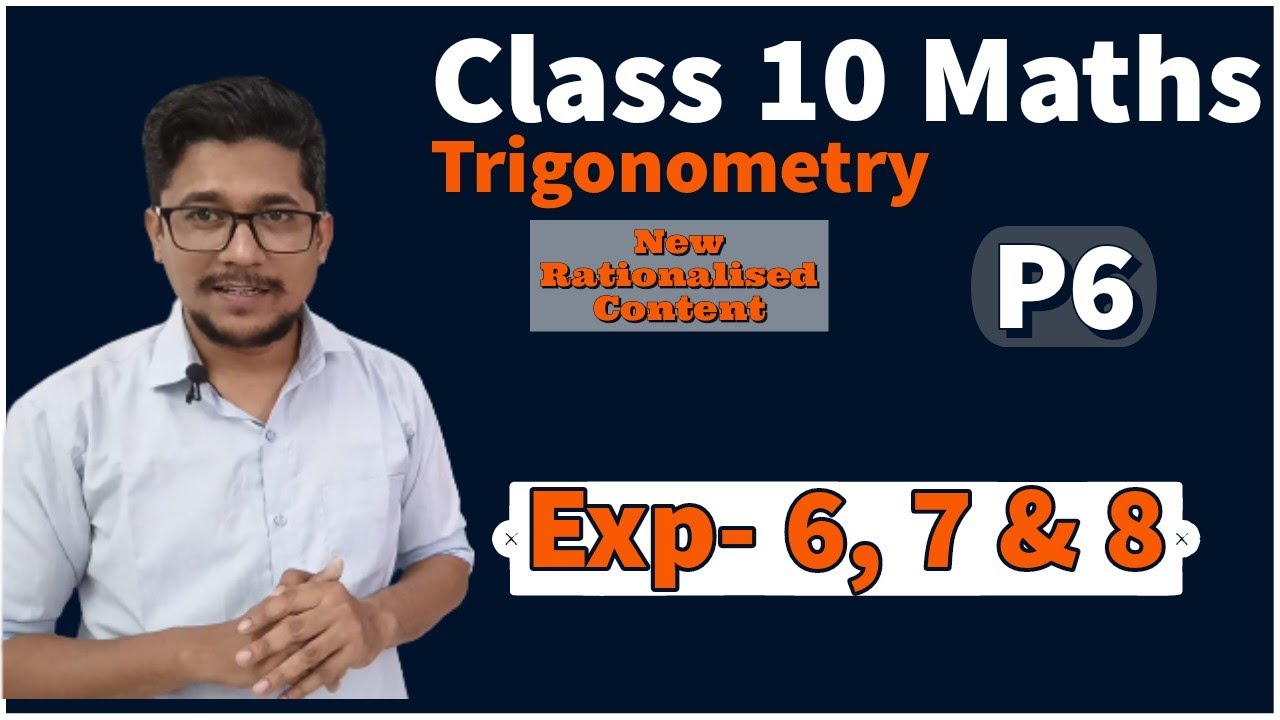 class 10|Maths|Trigonometry|problems|Nirav bhatt sir|part-6|New ...