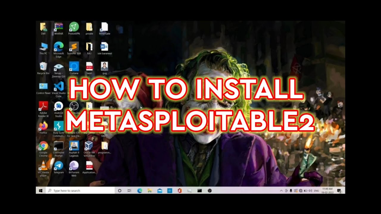 #metasploitable | How to install metasploitable2 in virtual box in ...