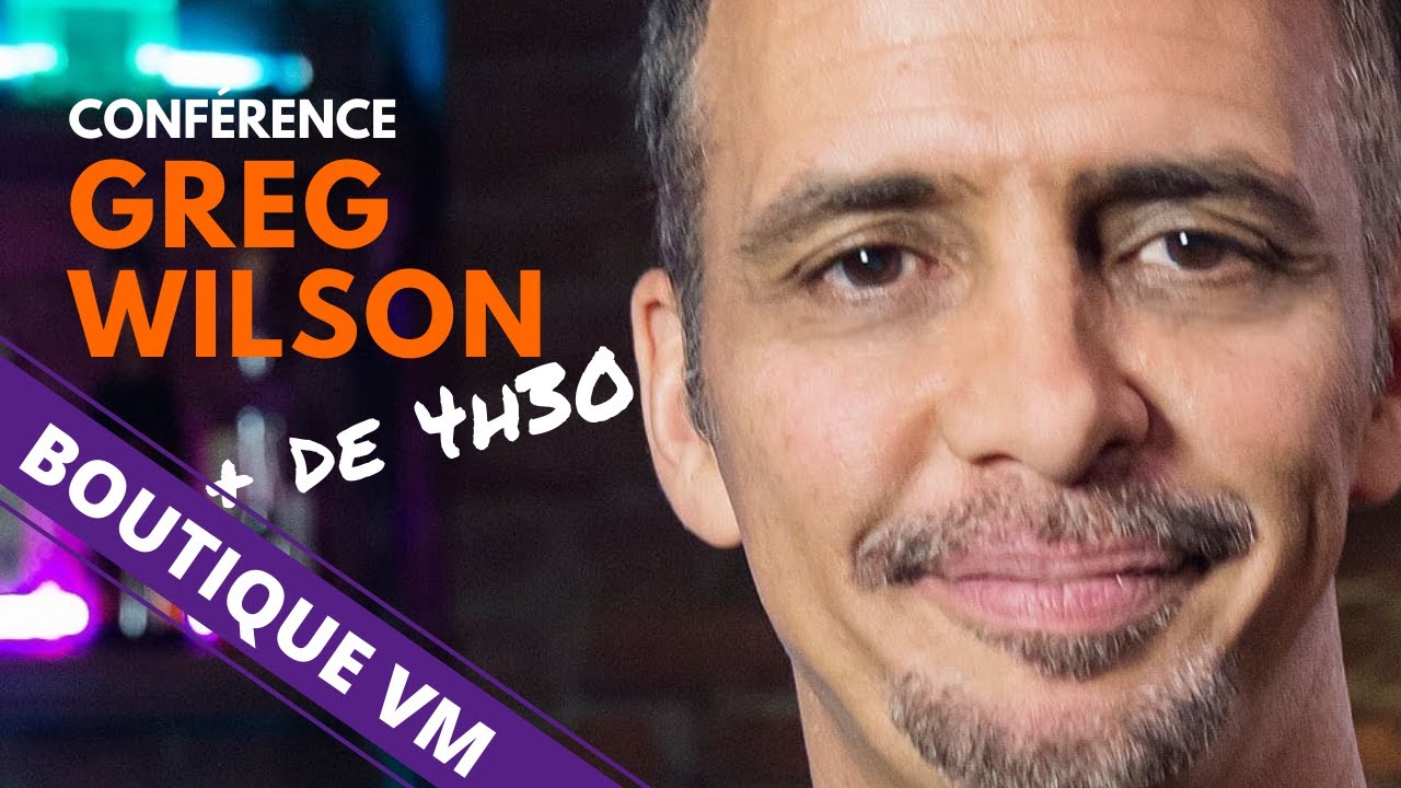 Les détails de sa Conférence | Gregory WILSON - YouTube