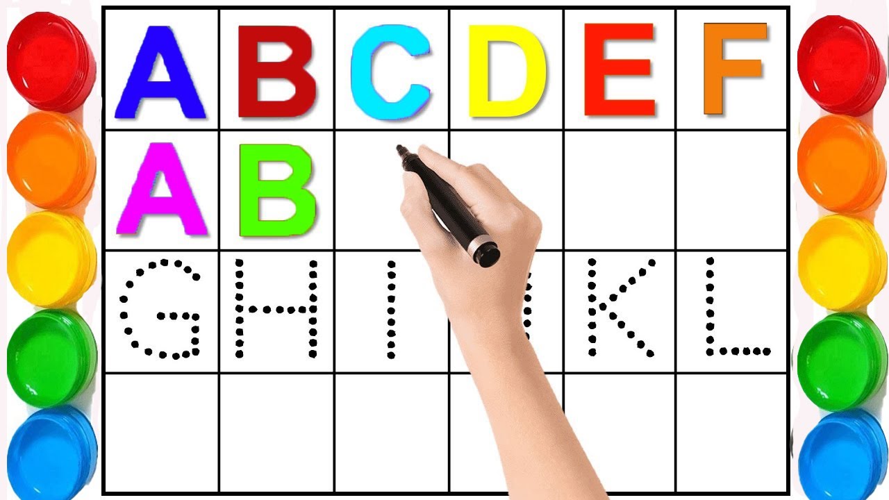 ABCD for preschoolers, Learn A -Z Alphabets, ABC phonics song, English ...