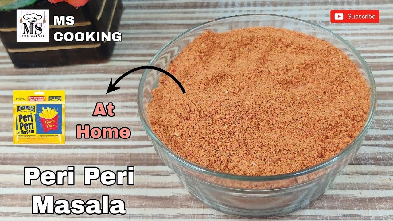Peri Peri Masala Recipe At Home For Ramazan Snacks | घर पर पेरी पेरी ...