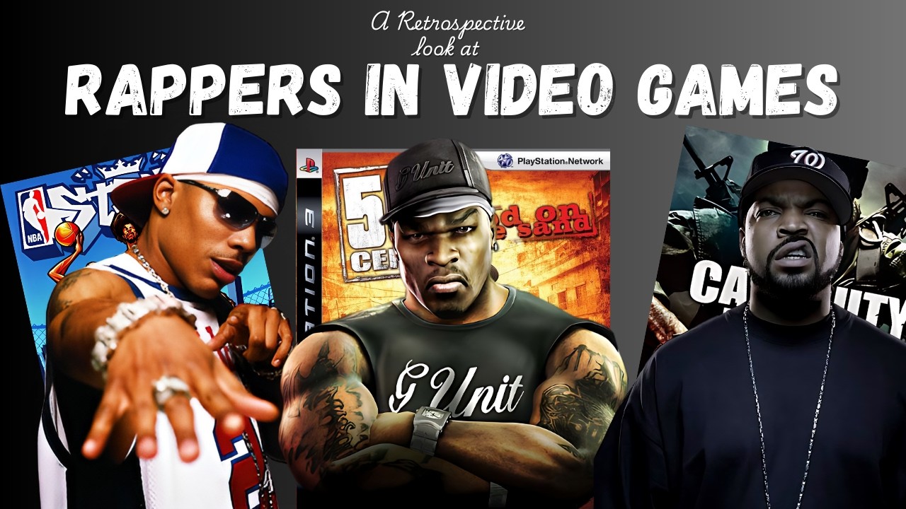 RAPPERS WHO APPEARED IN VIDEO GAMES | RETROSPECTIVE - YouTube