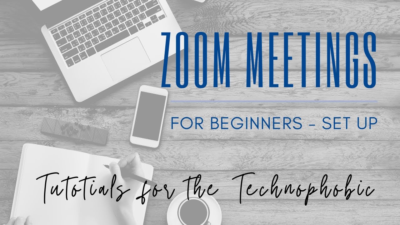 How to Set up a Zoom Meeting - YouTube