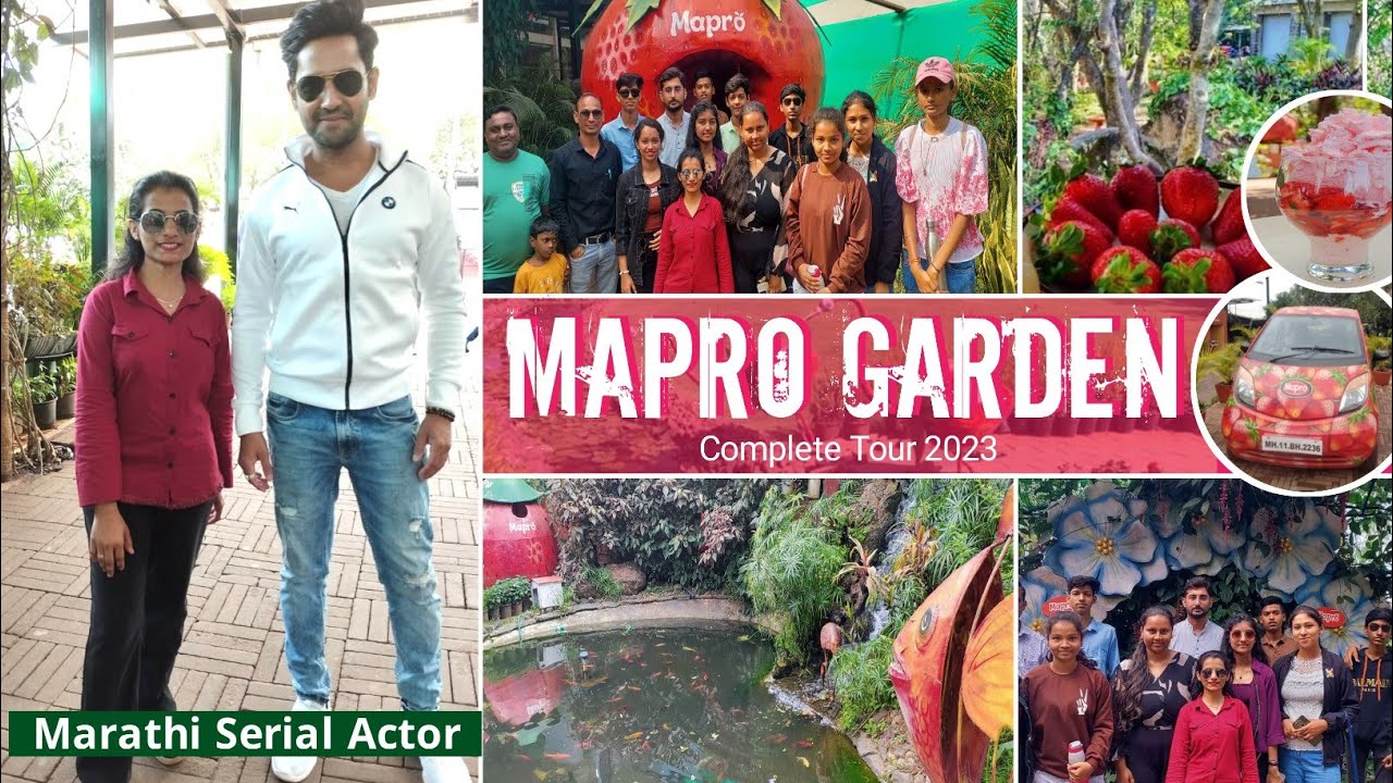 Mapro Garden Tour🍓😍💖 | Panchgani|Mahabaleshwar|Graden Full Of Free ...
