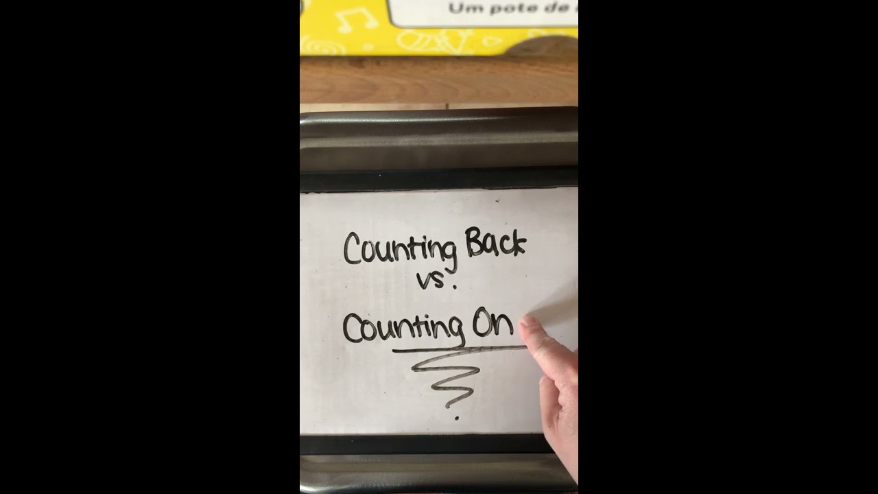 Subtraction Strategies: Counting Back vs. Counting On - YouTube