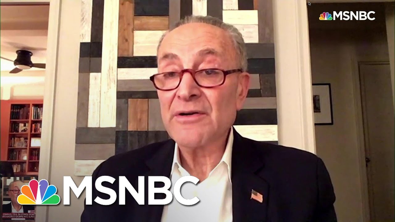 ‘Appalled:’ Sen. Chuck Schumer Responds To President Trump’s Letter ...