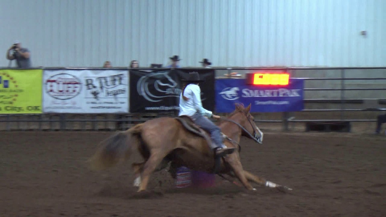Ryann Pedone 2017 BBRWF Futurity 1st go 119 - YouTube