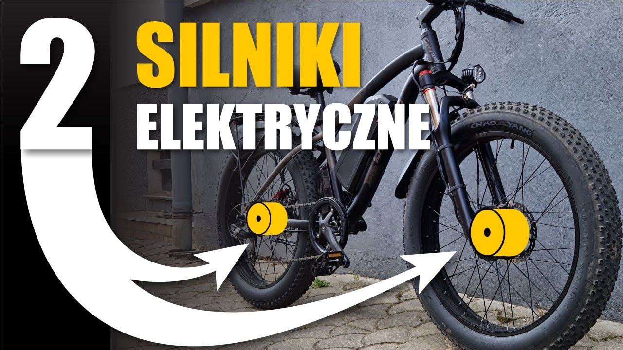 Napęd 2x2 w rowerze elektrycznym - Cheevalry CF2000 - YouTube