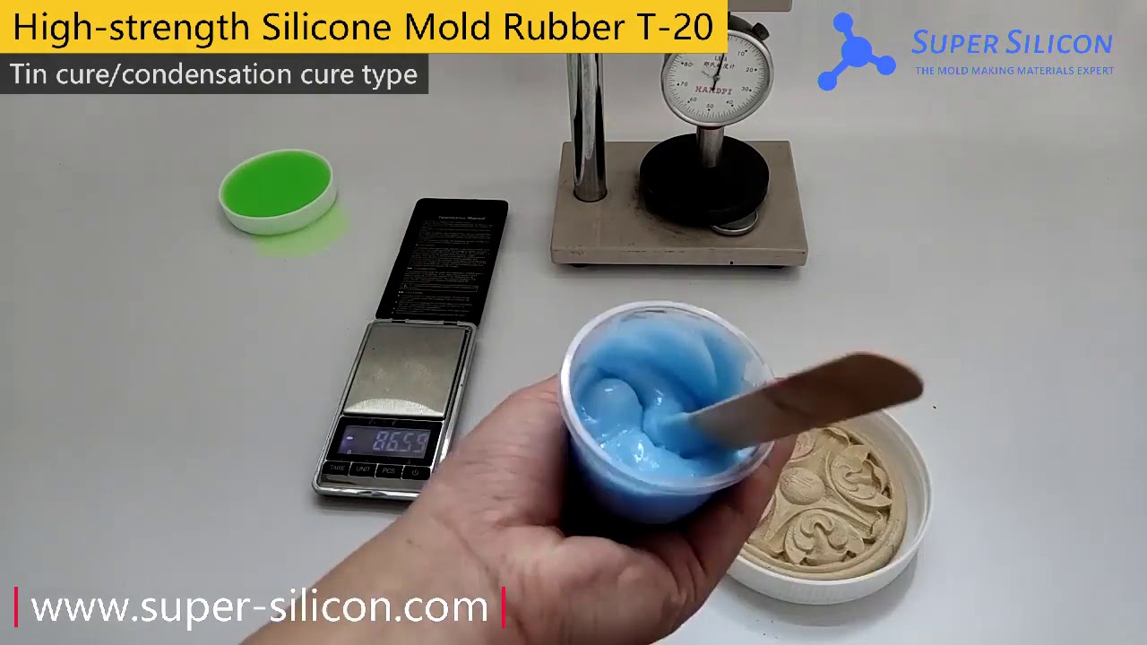 How to mix silicone and catalyst? - YouTube