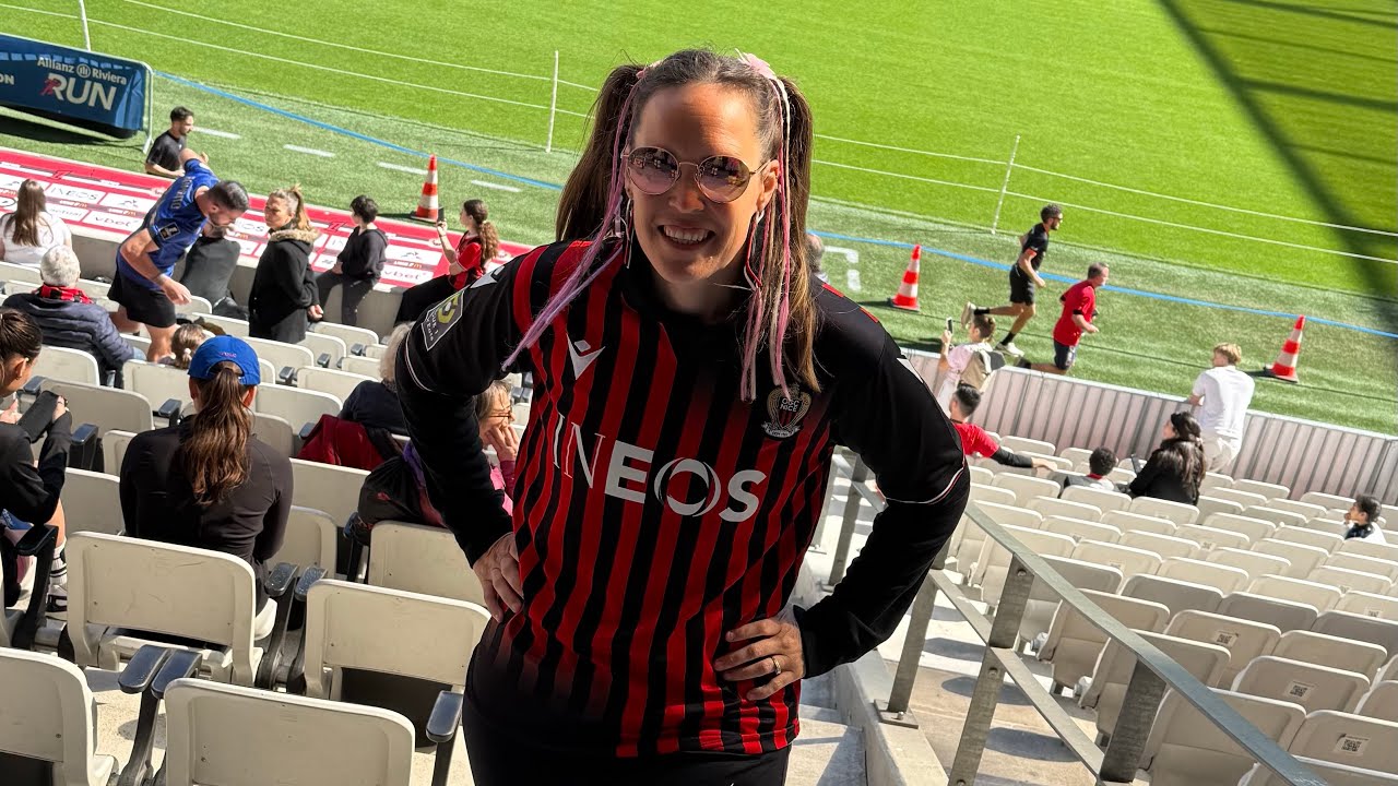OGC Nice Stadium Family Run Allianz Riviera 7k 4k and 2k - YouTube