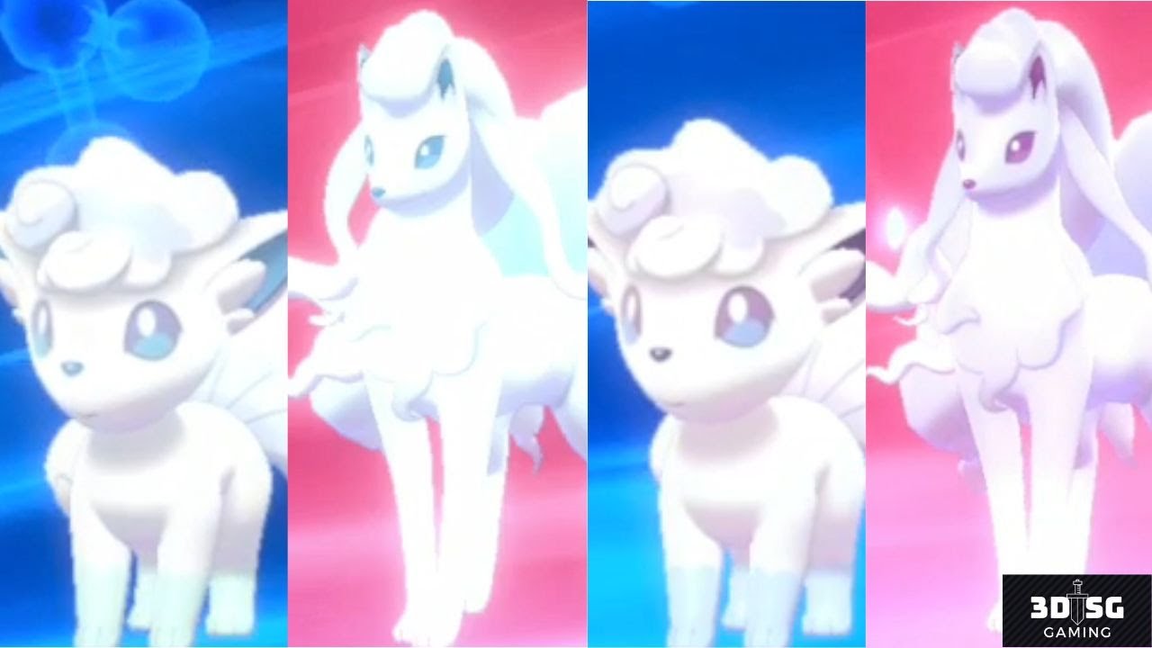 Obtaining IoA Alolan Vulpix & Ninetales (Normal & Shiny) Pokemon Sword ...