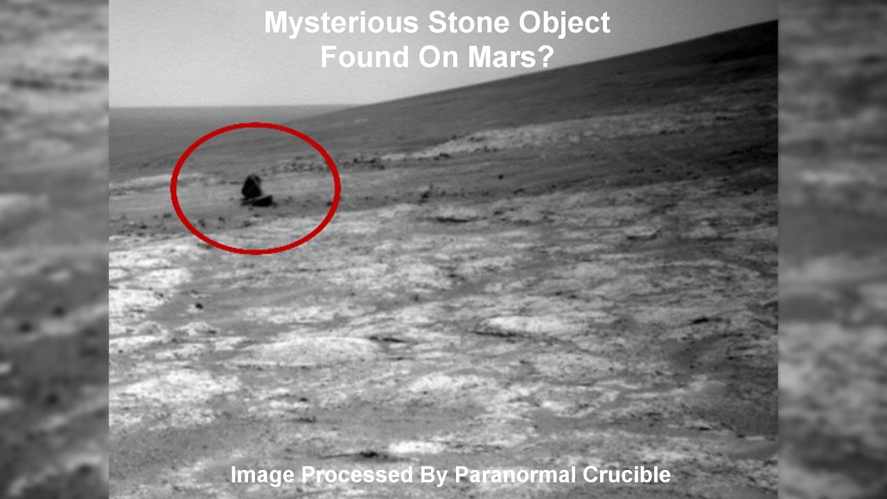 Mysterious Stone Or Metal Object Found On Mars? - YouTube