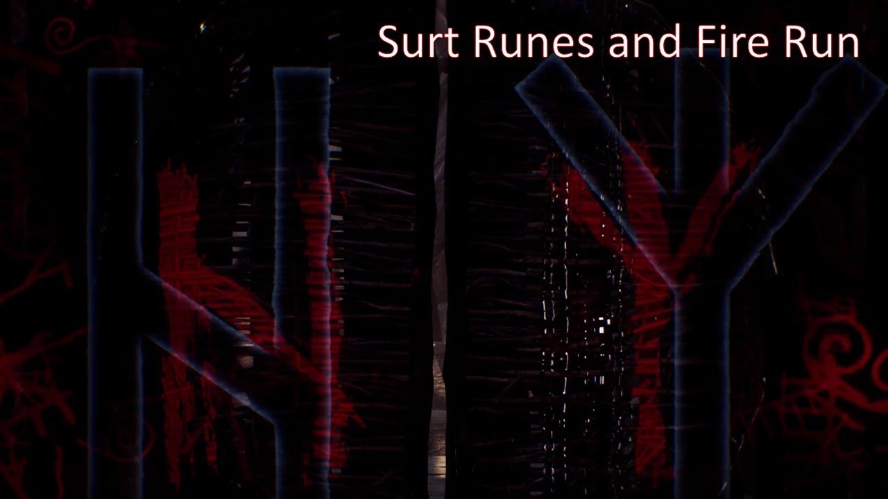 Hellblade: Senua's Sacrifice - Surt Runes and Fire Run - YouTube