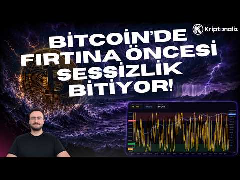 FIRTINA KOPMAK ÜZERE - Bitcoin'de Hareketli Günler Başlıyor!