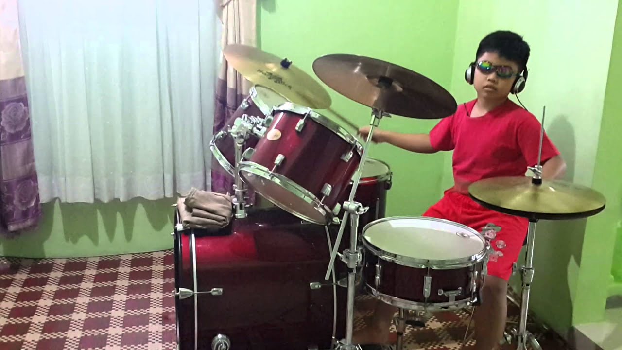 Daniel Pardede Belajar Main Drum - YouTube