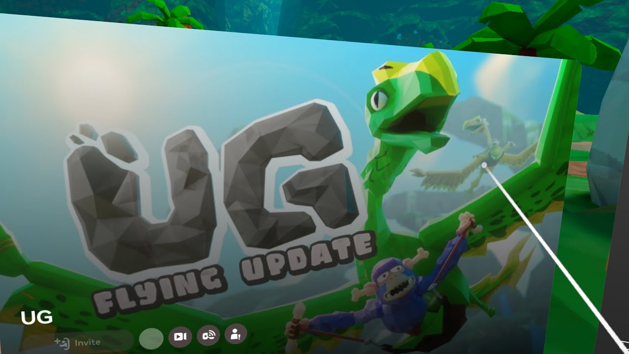 Playing The New Flying Update in UG! - YouTube