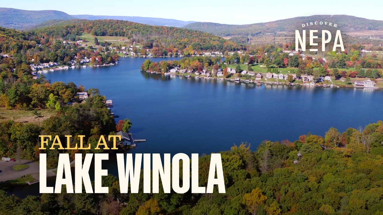 Fall at Lake Winola | Lake Winola, PA - YouTube